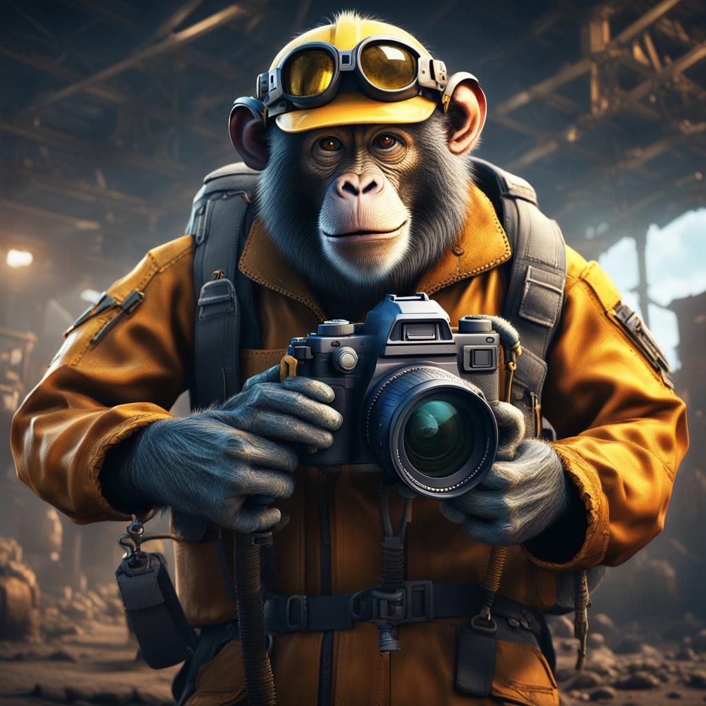 The Monkey Man - AI Generated Artwork - NightCafe Creator