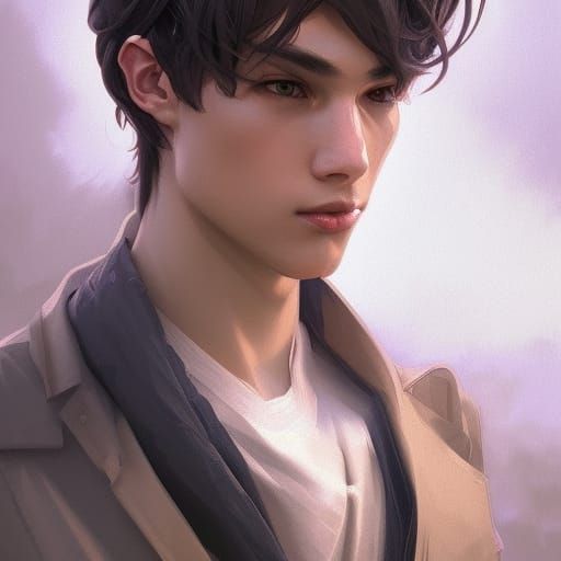 Portrait Of Boy - AI Generated Artwork - NightCafe Creator