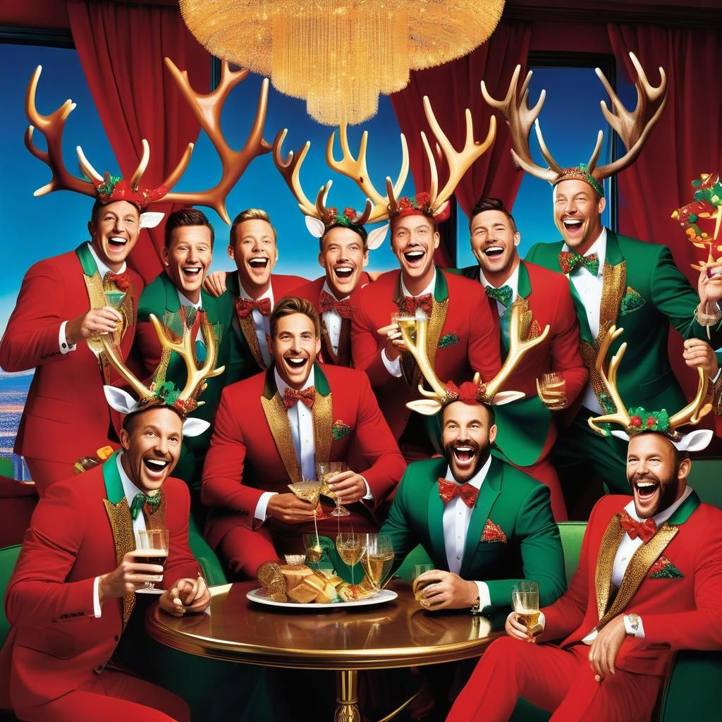 This was going to be one crazy stag weekend in Vegas - AI Generated ...