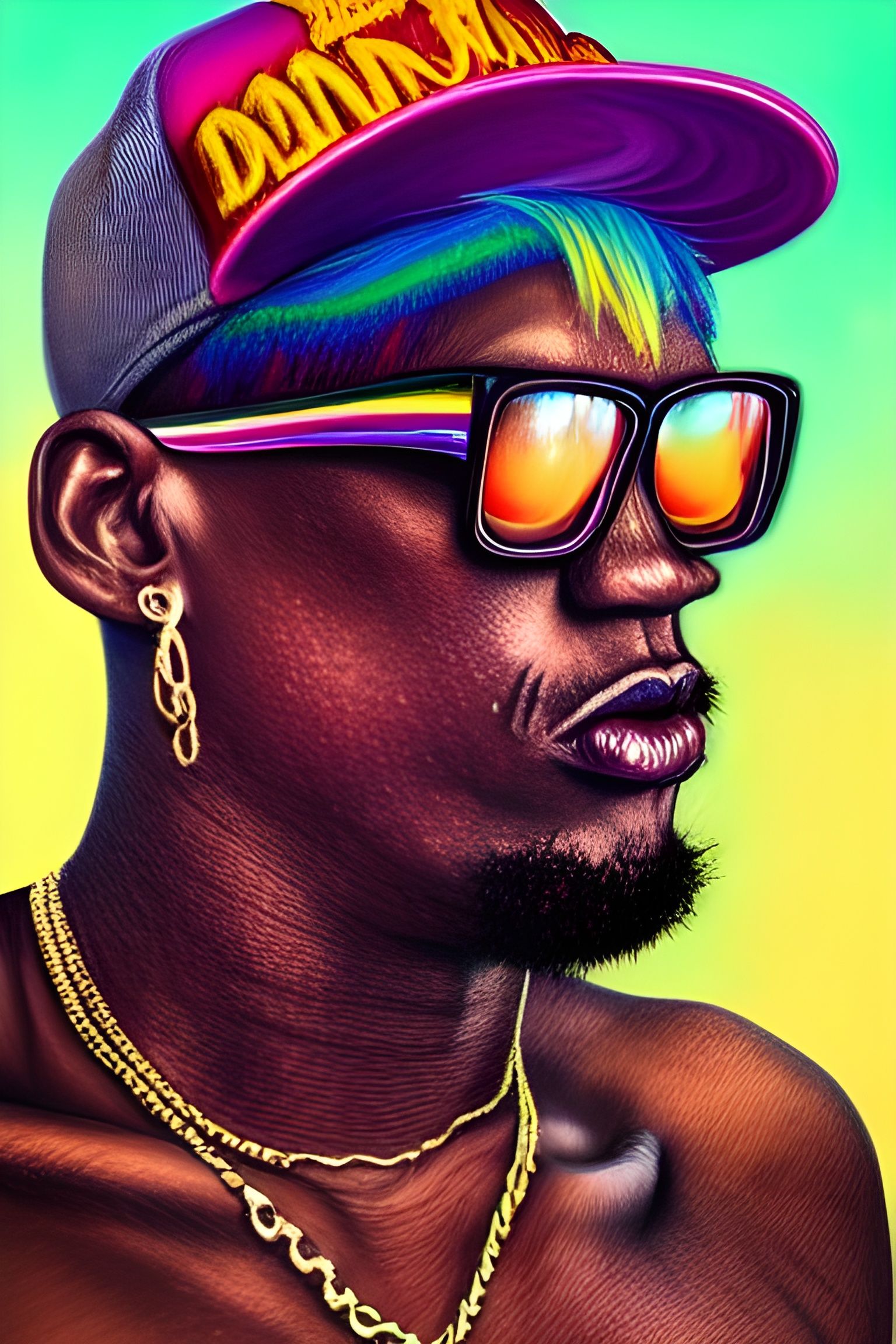 Dennis Rodman - AI Generated Artwork - NightCafe Creator