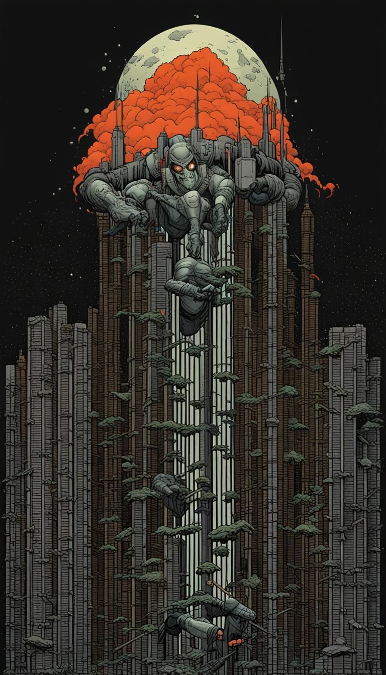 Rage of Darkness, comics by Grotesque: Soviet cybernetics, optimal ...