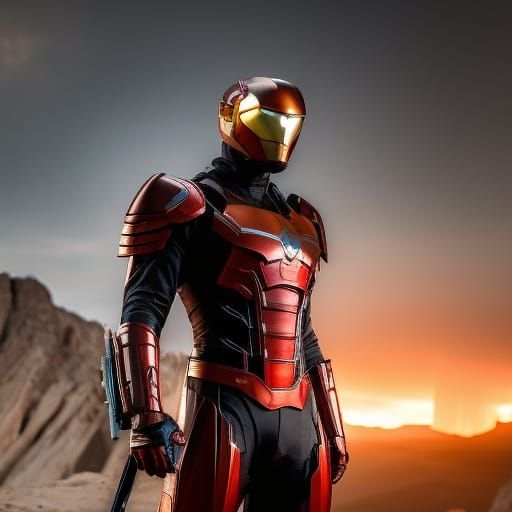 The Red Ranger - AI Generated Artwork - NightCafe Creator