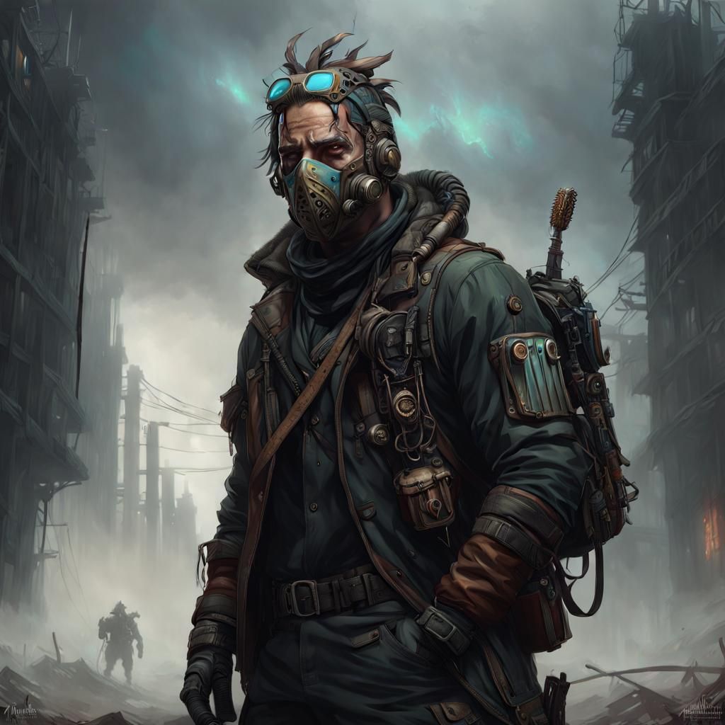Apocalyptic Steampunk - AI Generated Artwork - NightCafe Creator