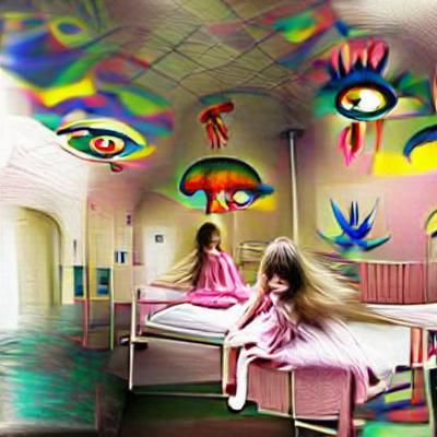 Hallucination of Little Girls who live in Psychiatric hospitals ...
