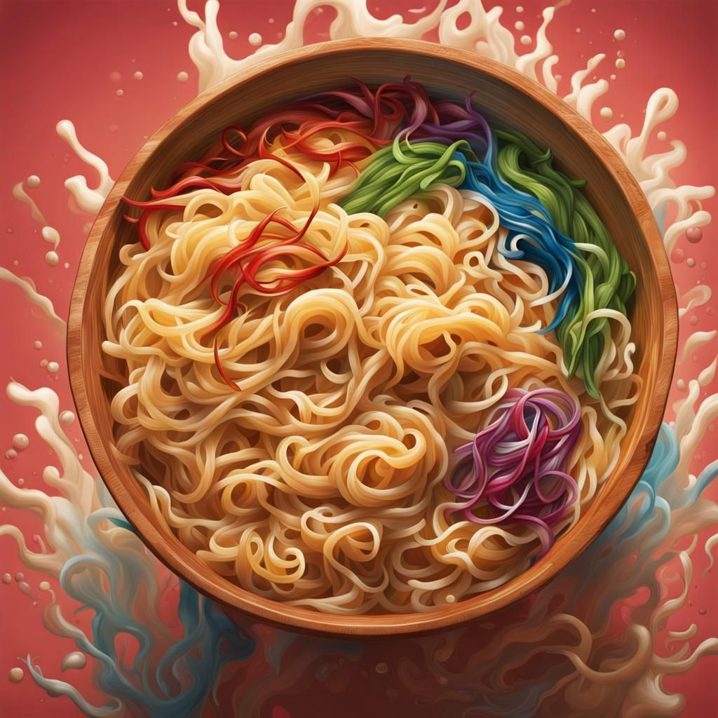 noodles - AI Generated Artwork - NightCafe Creator