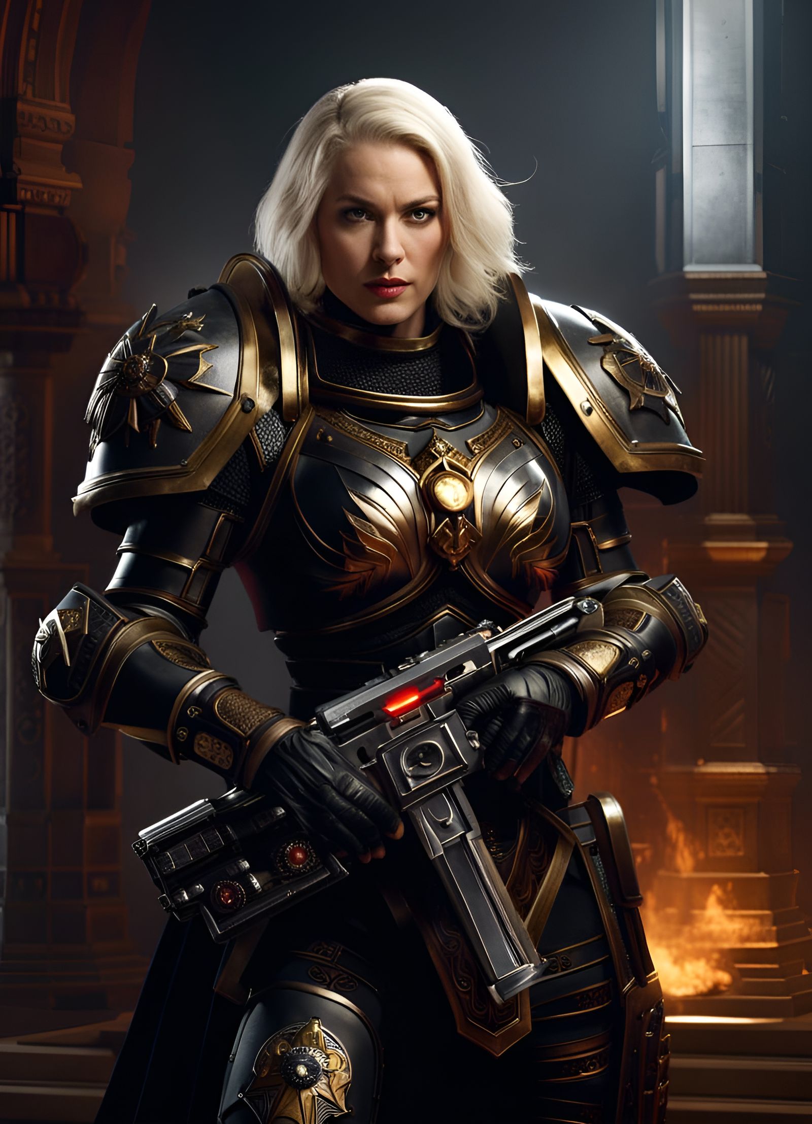 Sister of Battle #7 - AI Generated Artwork - NightCafe Creator