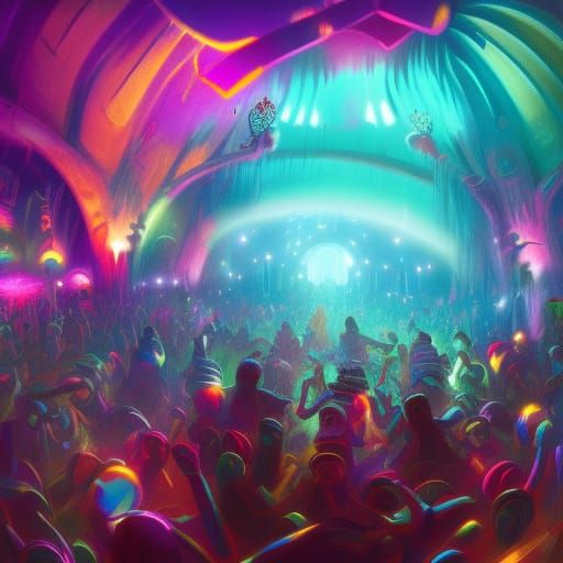 Another Epic Rave - AI Generated Artwork - NightCafe Creator