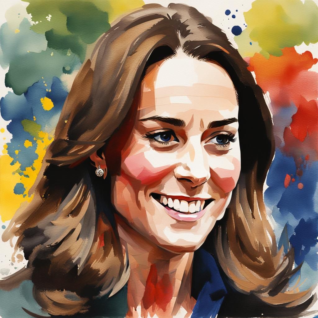 Kate Middleton - AI Generated Artwork - NightCafe Creator
