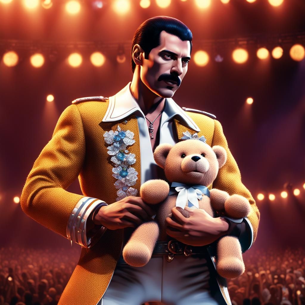 Teddy Mercury - AI Generated Artwork - NightCafe Creator