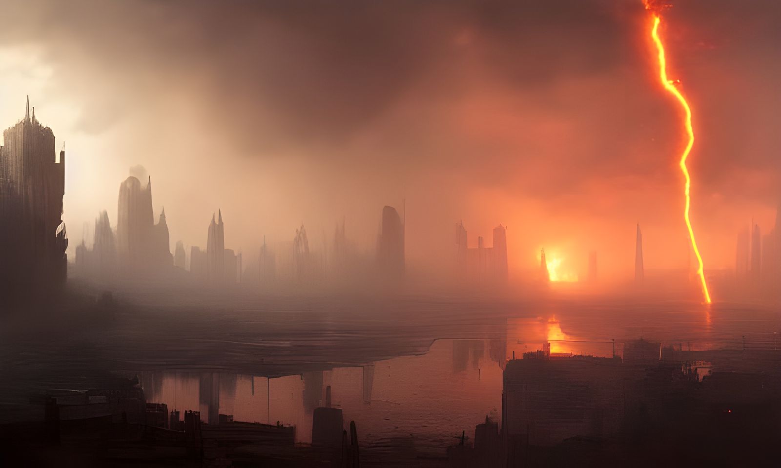 Hellscape - AI Generated Artwork - NightCafe Creator