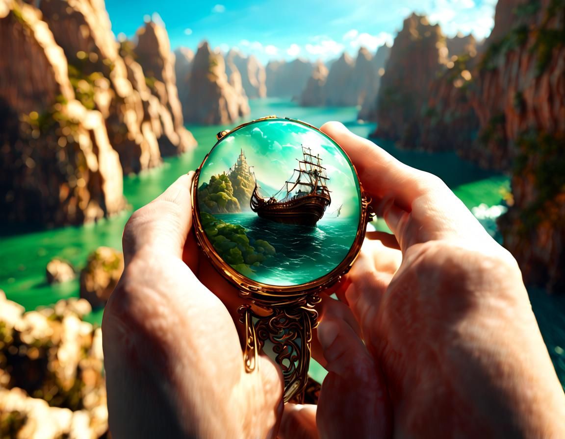 jade compass - AI Generated Artwork - NightCafe Creator