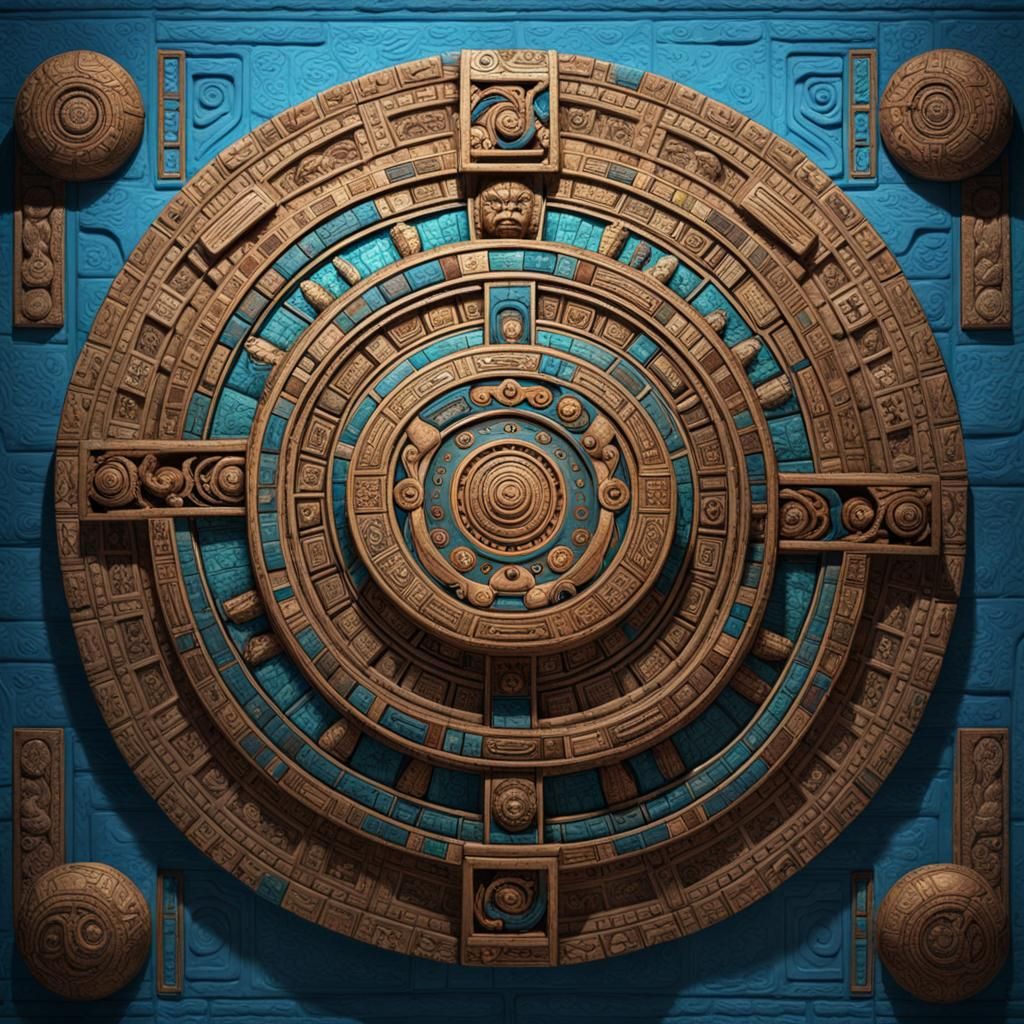 the ancient Mayan calendar system - AI Generated Artwork - NightCafe ...