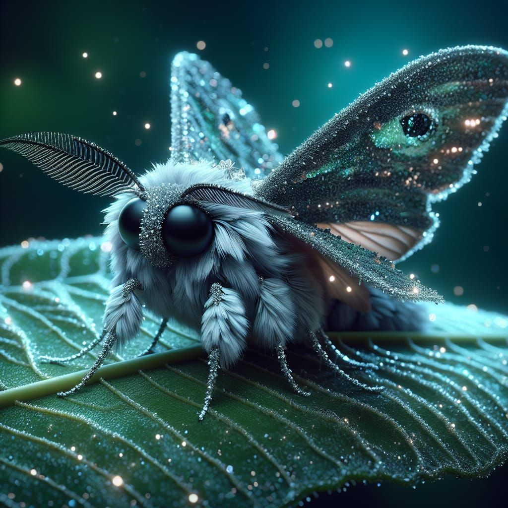 Jewel moth…. - AI Generated Artwork - NightCafe Creator
