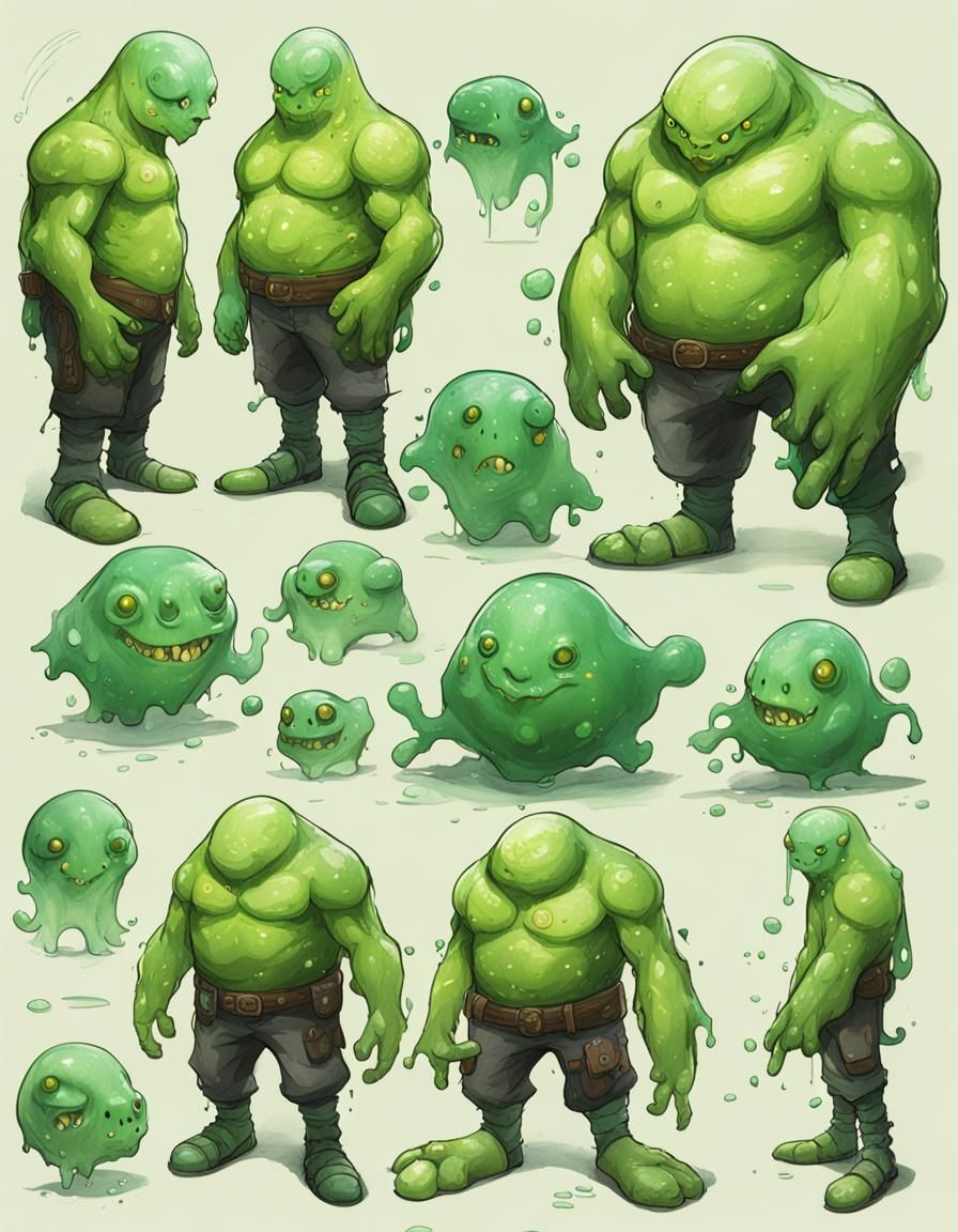 The Blobman - AI Generated Artwork - NightCafe Creator