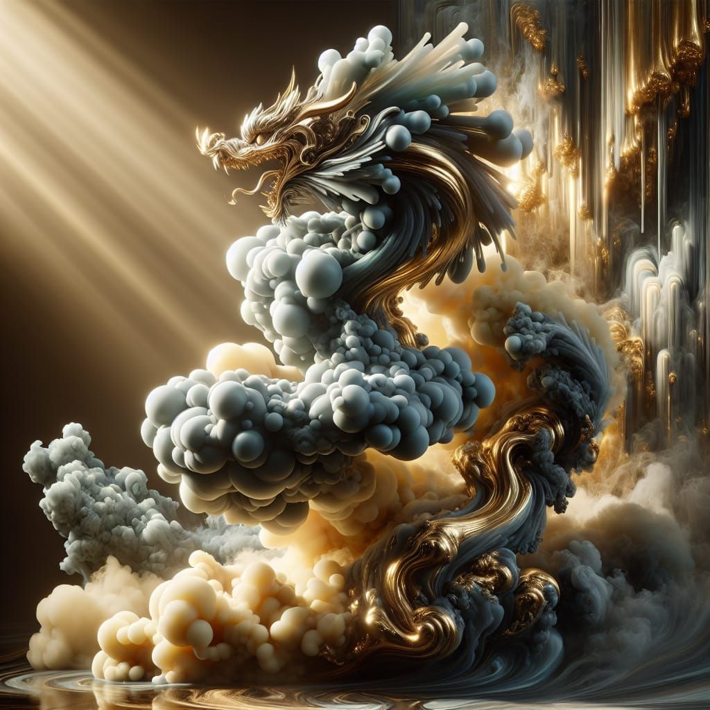 Dragon - AI Generated Artwork - NightCafe Creator
