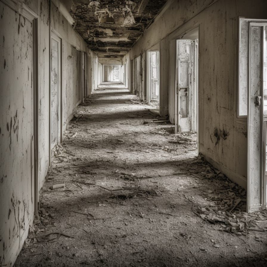 hallway - AI Generated Artwork - NightCafe Creator