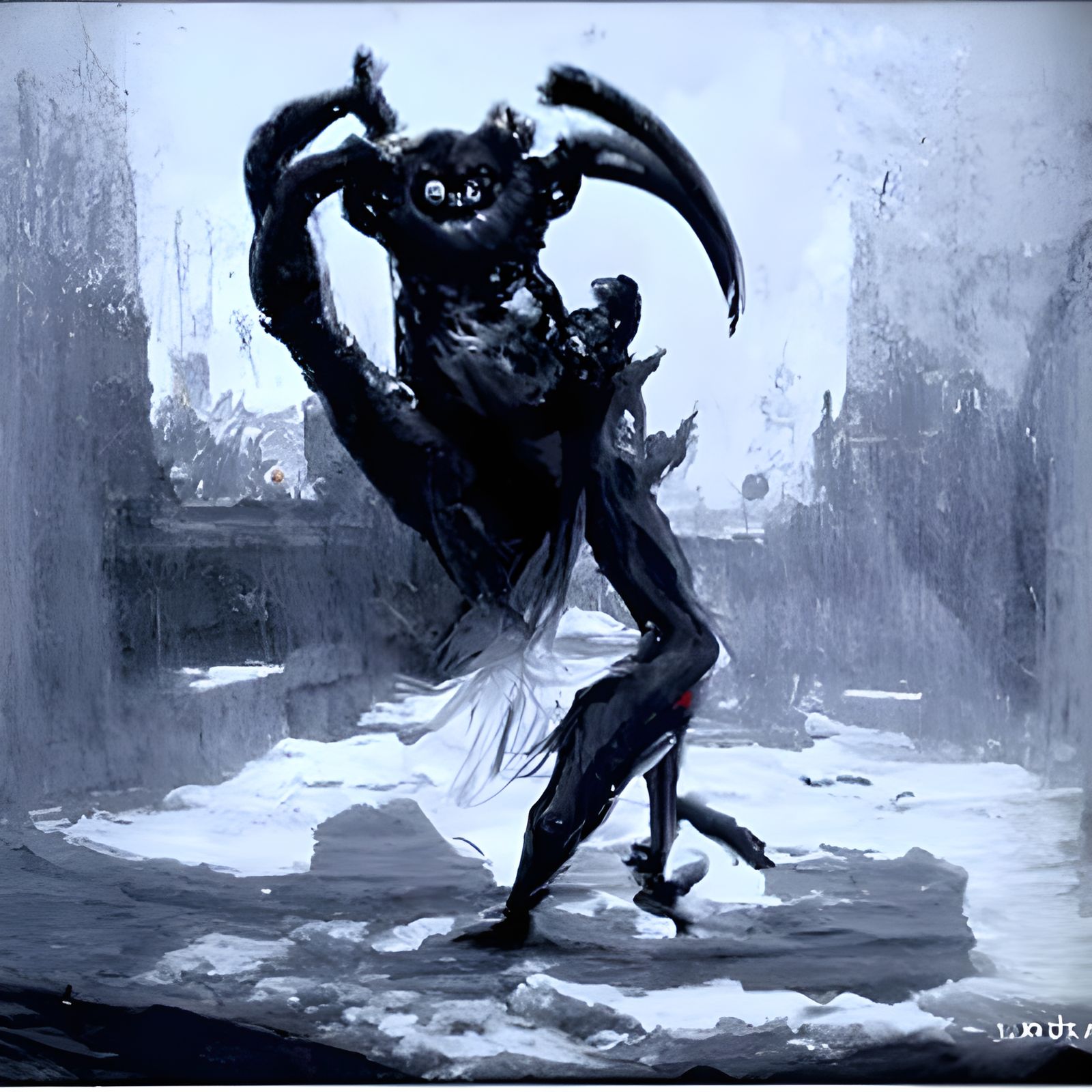 Dancing music demon - AI Generated Artwork - NightCafe Creator
