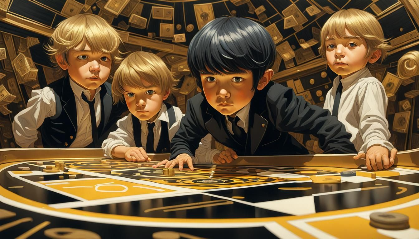 High Stakes Board Game - AI Generated Artwork - NightCafe Creator