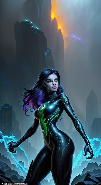 Shego as the Fantastic Four from Marvel Mark Brooks and Dan Mumford ...