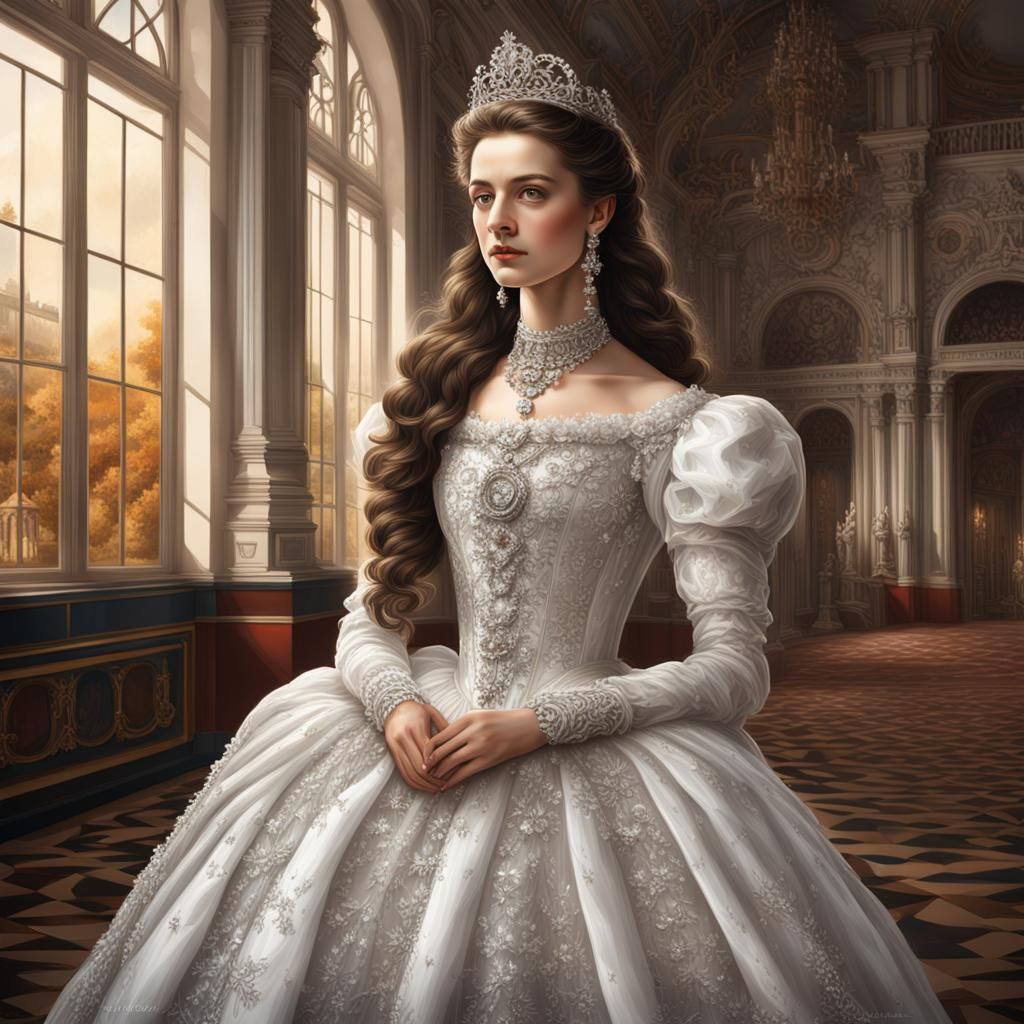 Empress Sissi Elisabeth from Austria - AI Generated Artwork - NightCafe ...