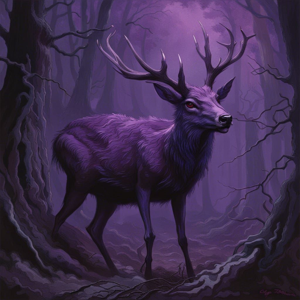 Count Buckula walking through the woods - AI Generated Artwork ...