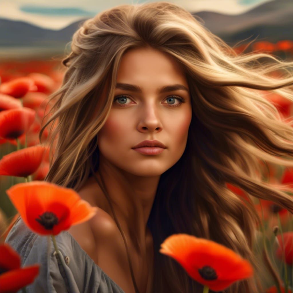 Girl - AI Generated Artwork - NightCafe Creator