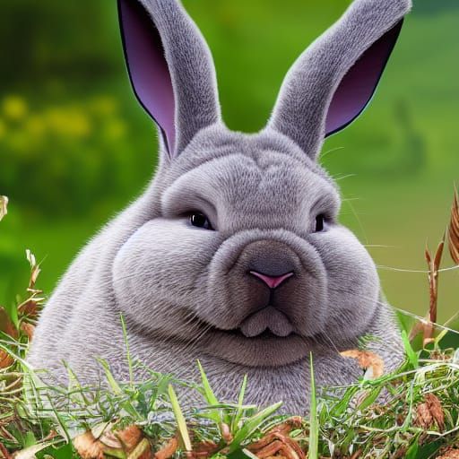 Big Chungus - AI Generated Artwork - NightCafe Creator