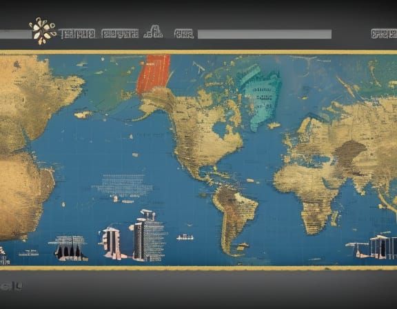 World map - AI Generated Artwork - NightCafe Creator