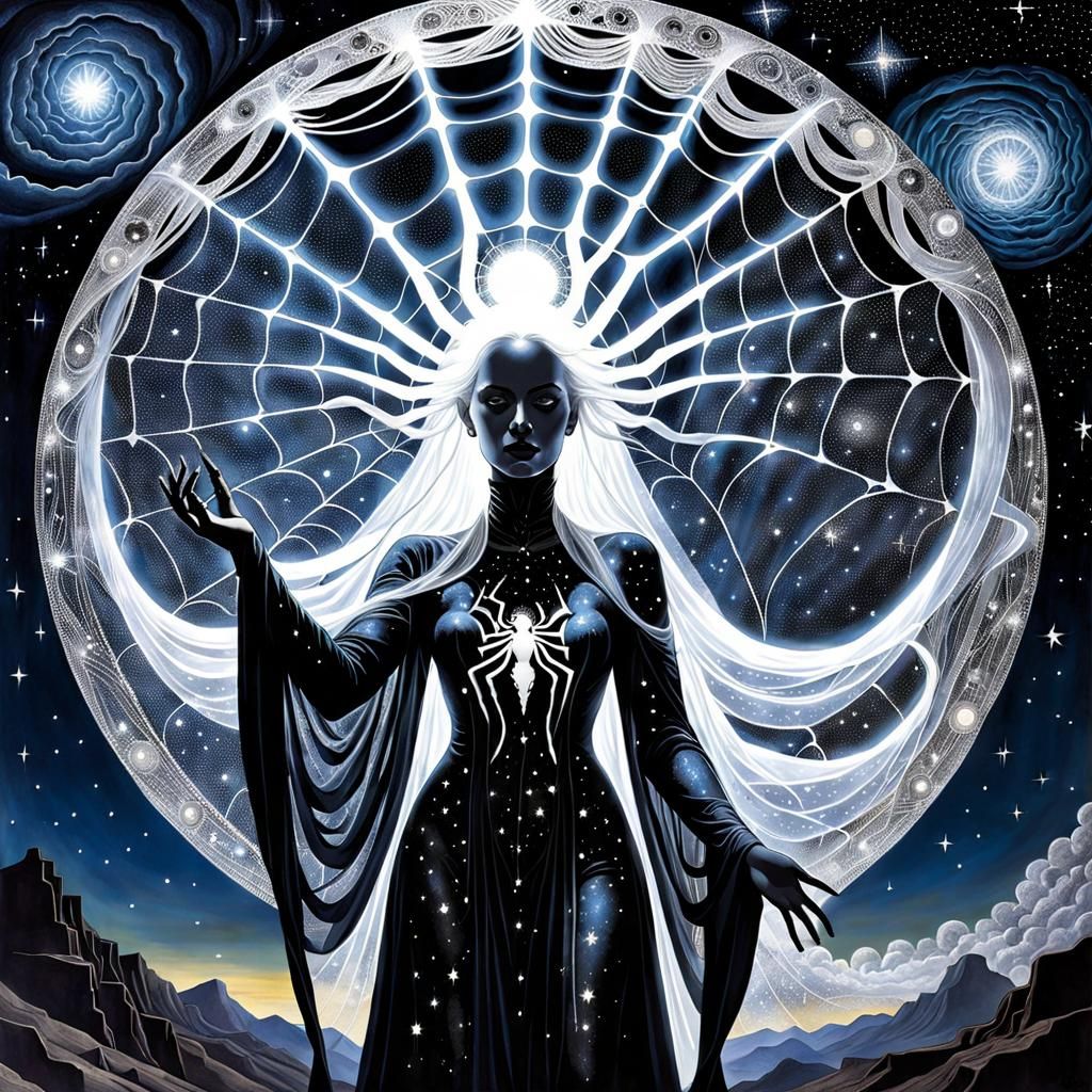 Arachnis, Shadowcaster - AI Generated Artwork - NightCafe Creator