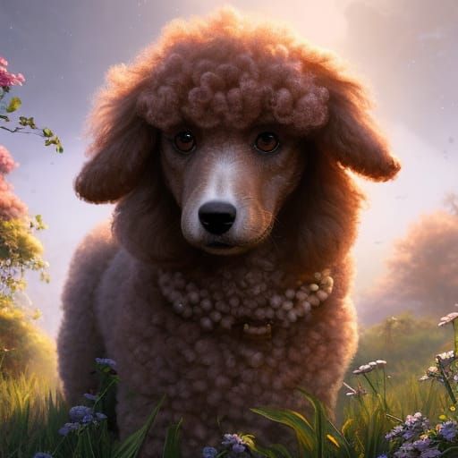 poodle - AI Generated Artwork - NightCafe Creator