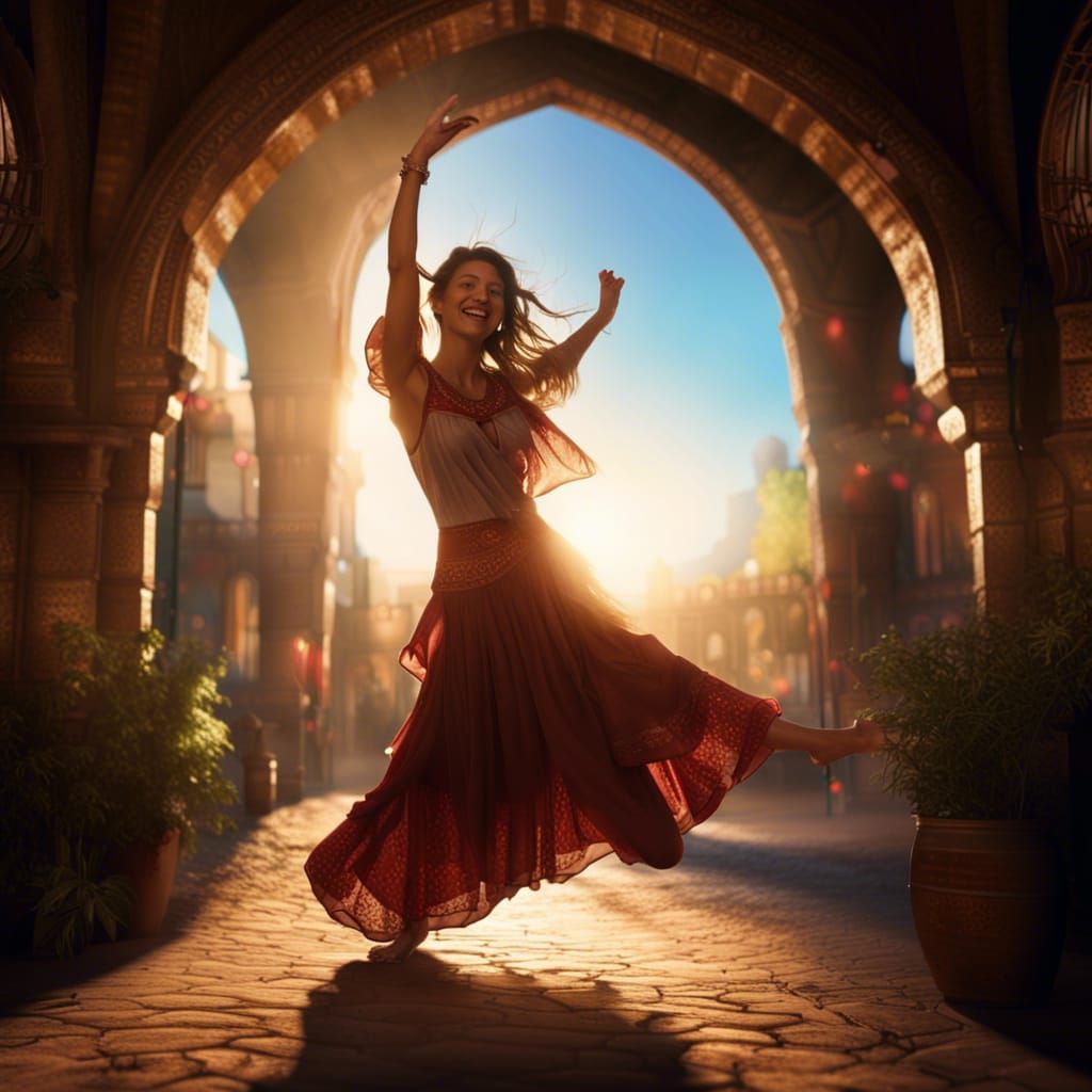 Gypsy Dance - AI Generated Artwork - NightCafe Creator