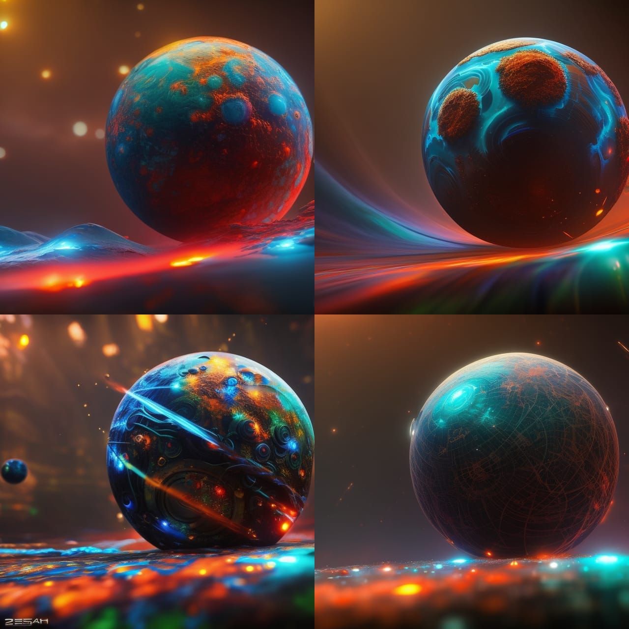 planets - AI Generated Artwork - NightCafe Creator