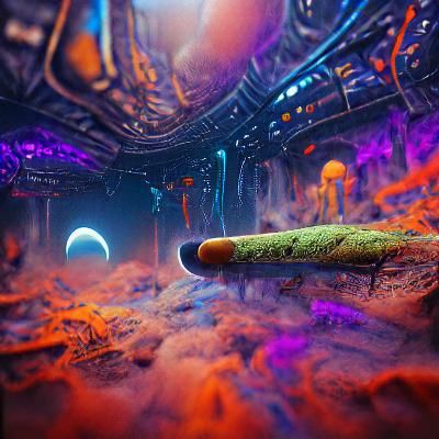 aliens on space ship with a blunt - AI Generated Artwork - NightCafe ...