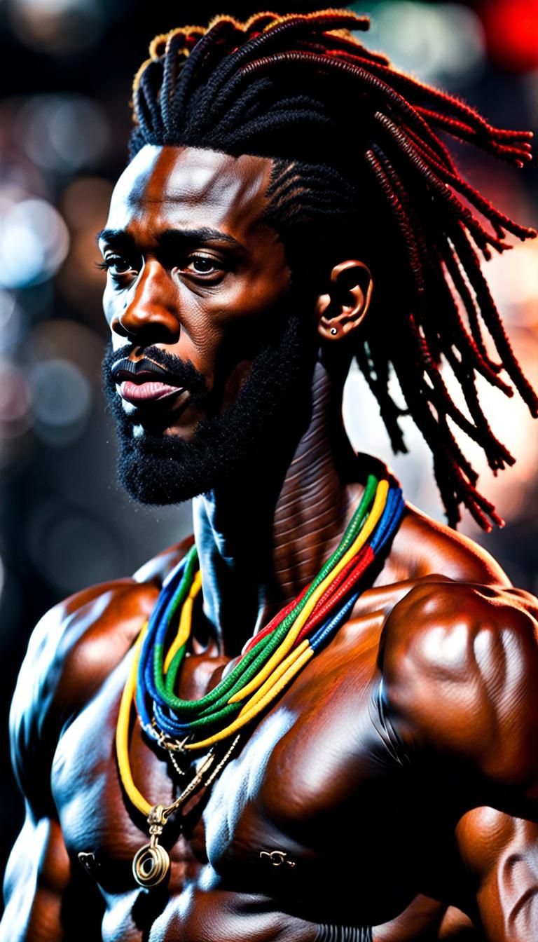 Rastafarian man - AI Generated Artwork - NightCafe Creator