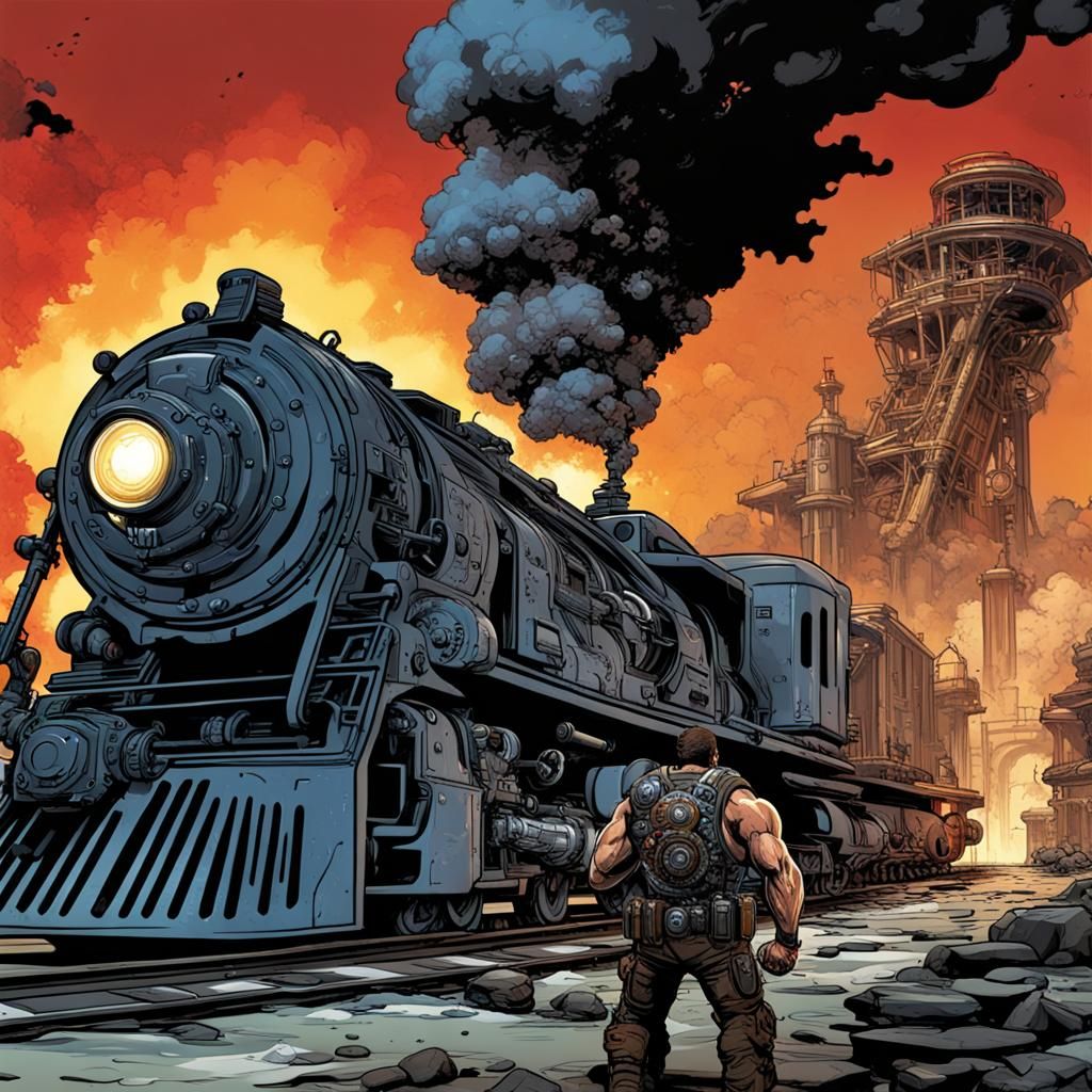 Cole Train - AI Generated Artwork - NightCafe Creator