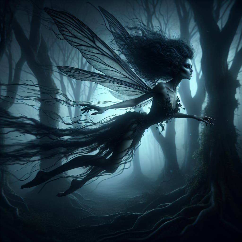 Fae Flight - AI Generated Artwork - NightCafe Creator