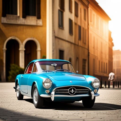 Italian sport car - AI Generated Artwork - NightCafe Creator