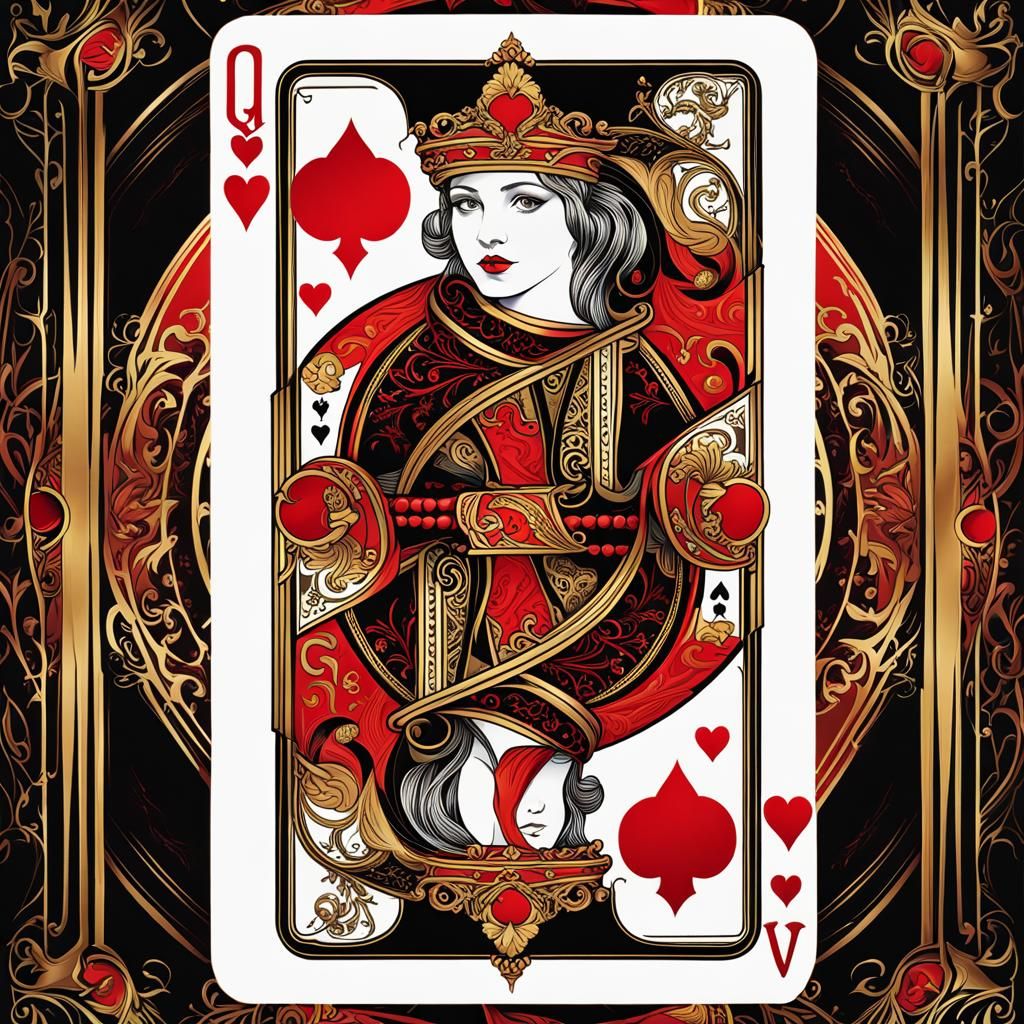 The Queen of Hearts - AI Generated Artwork - NightCafe Creator