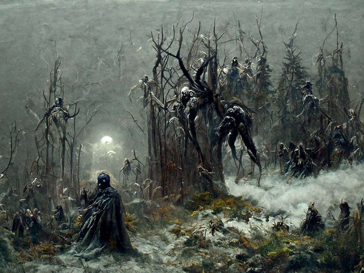 Biblical Horror - Horrific Amalgamation - AI Generated Artwork ...