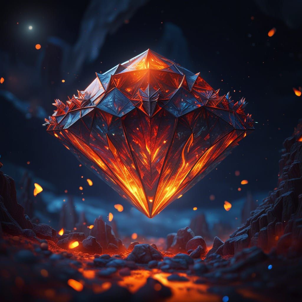 Do you like this diamond? - AI Generated Artwork - NightCafe Creator