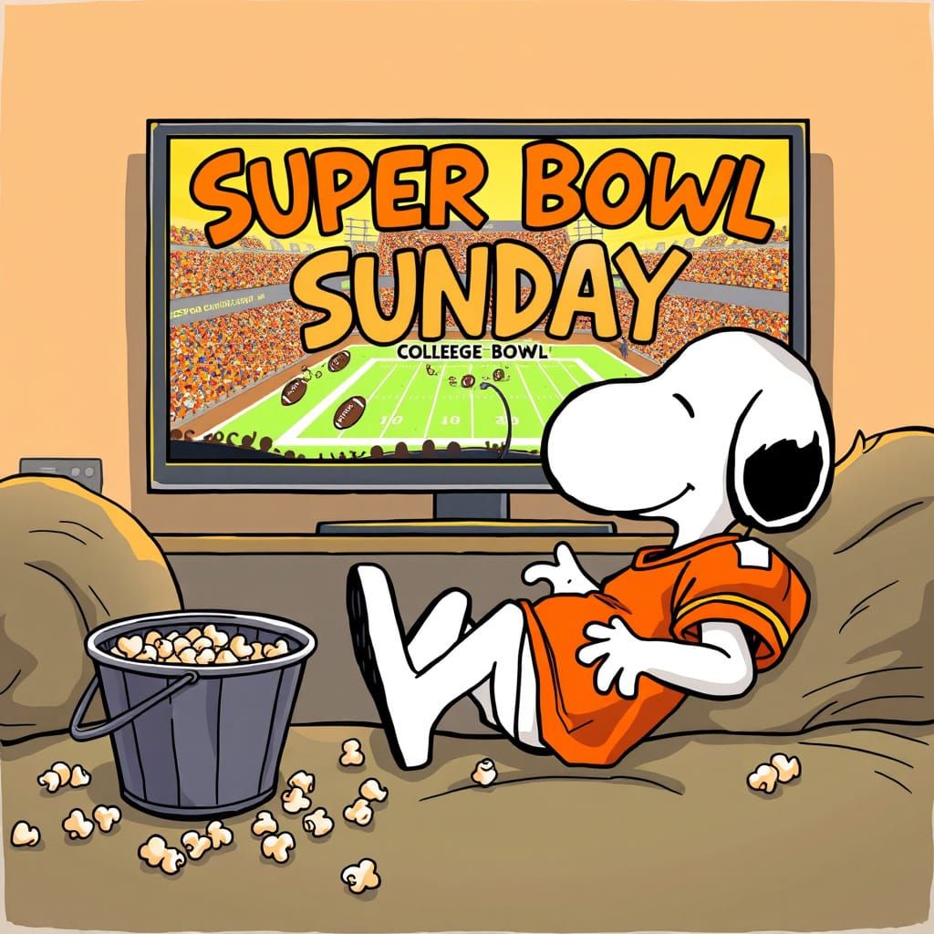 snoopy Super Bowl - snoopy Super Bowl