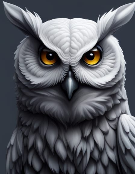 subtile masterpiece detail precious complementary owl portrait epic ...