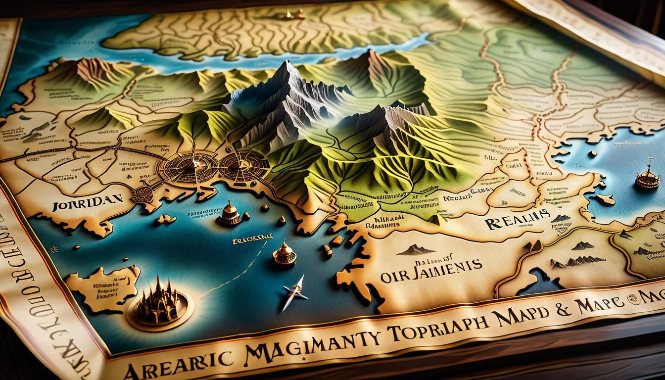 3D Map - AI Generated Artwork - NightCafe Creator