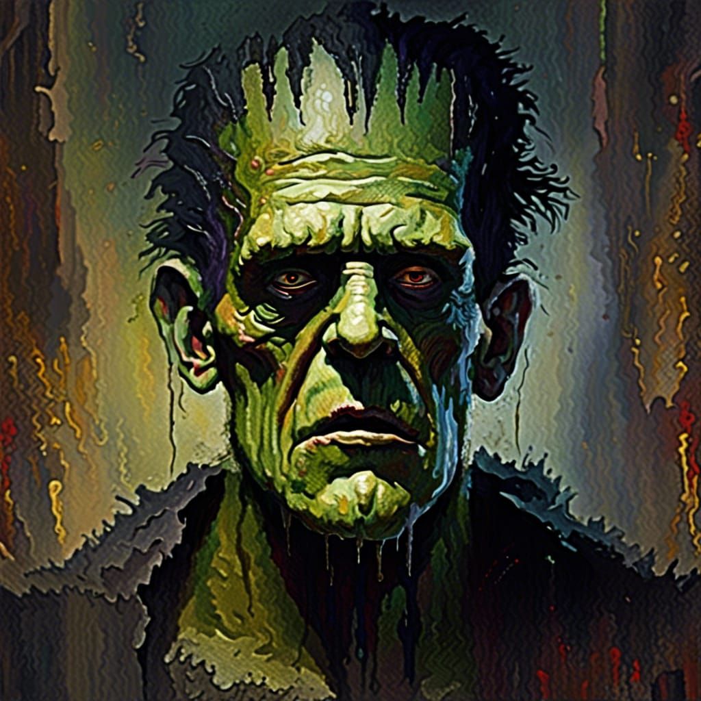 Frankenstein - AI Generated Artwork - NightCafe Creator