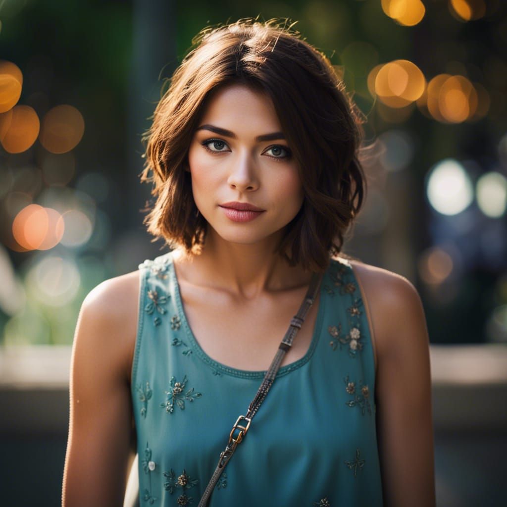 Paige Spara as Lea Dilallo - AI Generated Artwork - NightCafe Creator