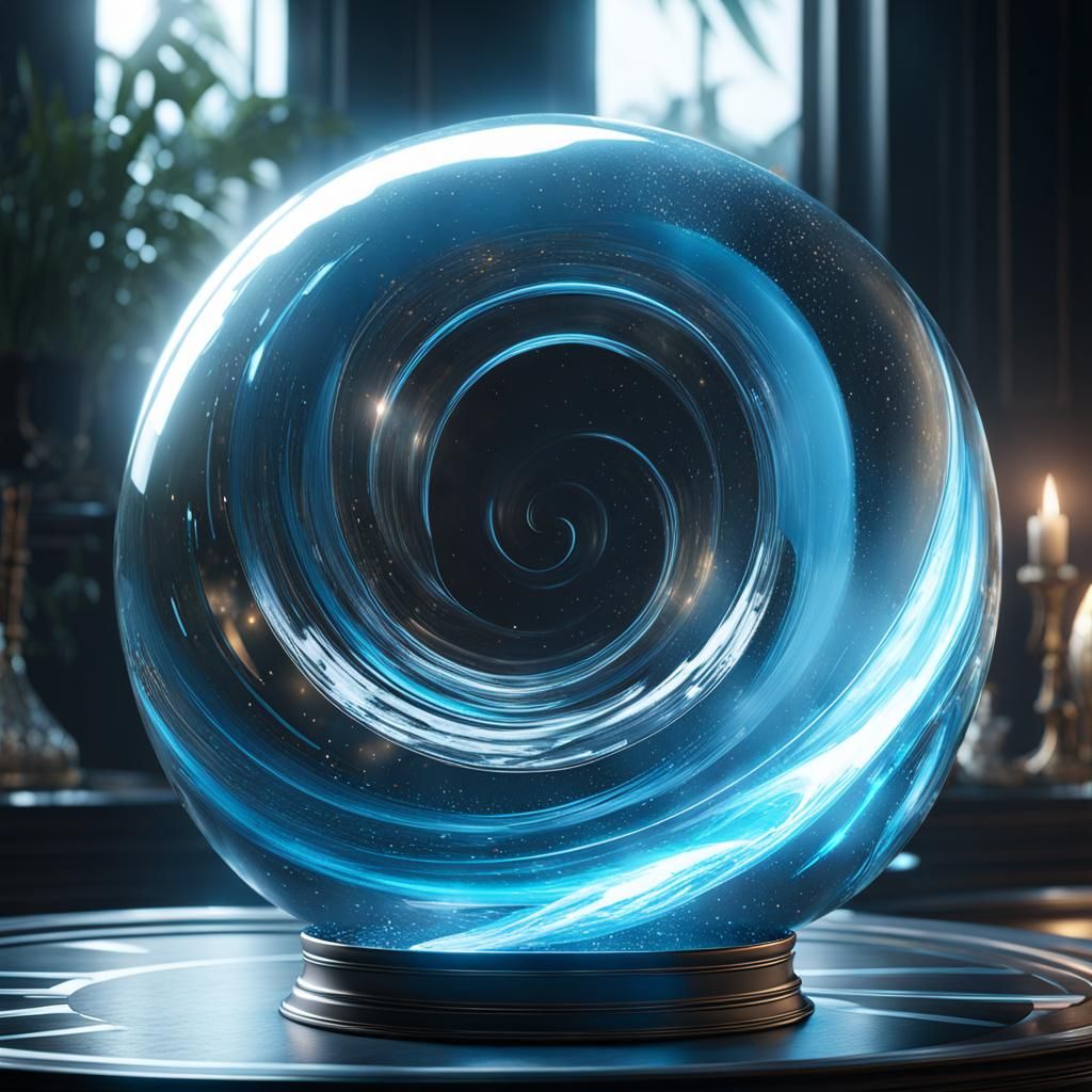 Ethereal Clock - AI Generated Artwork - NightCafe Creator