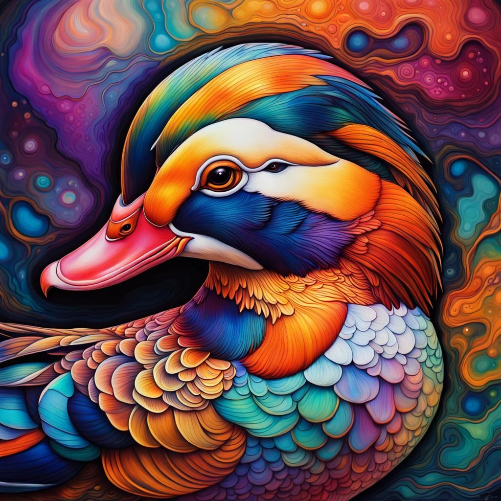 duck portrait - AI Generated Artwork - NightCafe Creator