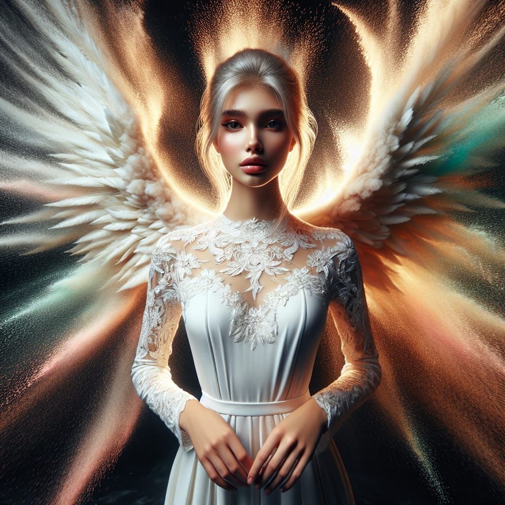Angel - AI Generated Artwork - NightCafe Creator
