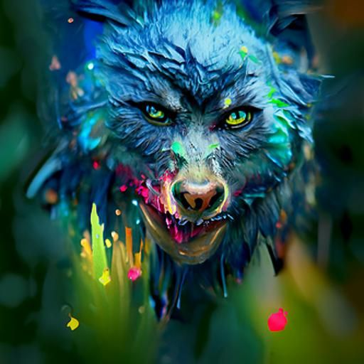 Werewolf - AI Generated Artwork - NightCafe Creator