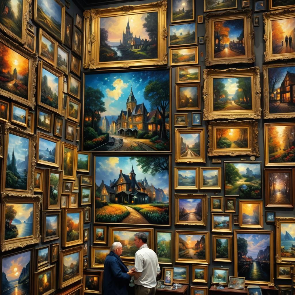 Art Gallery - AI Generated Artwork - NightCafe Creator